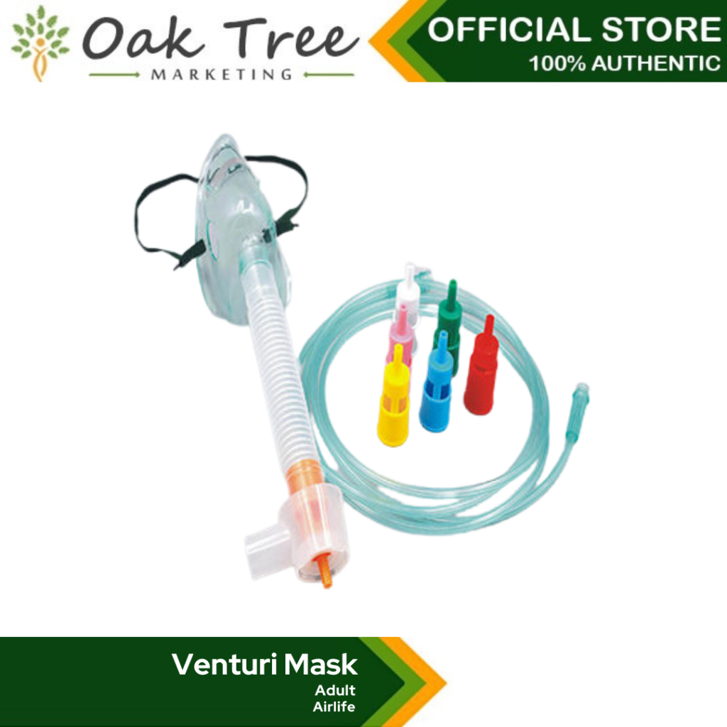 Venturi Mask Adult Airlife | Shopee Singapore