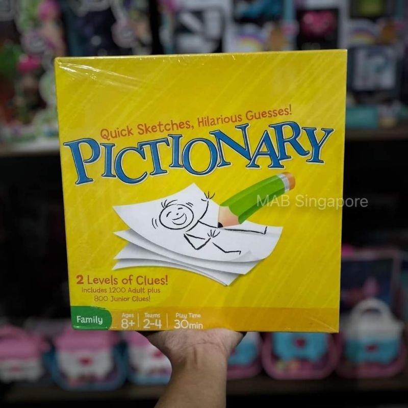 Pictionary Family Game | Shopee Singapore