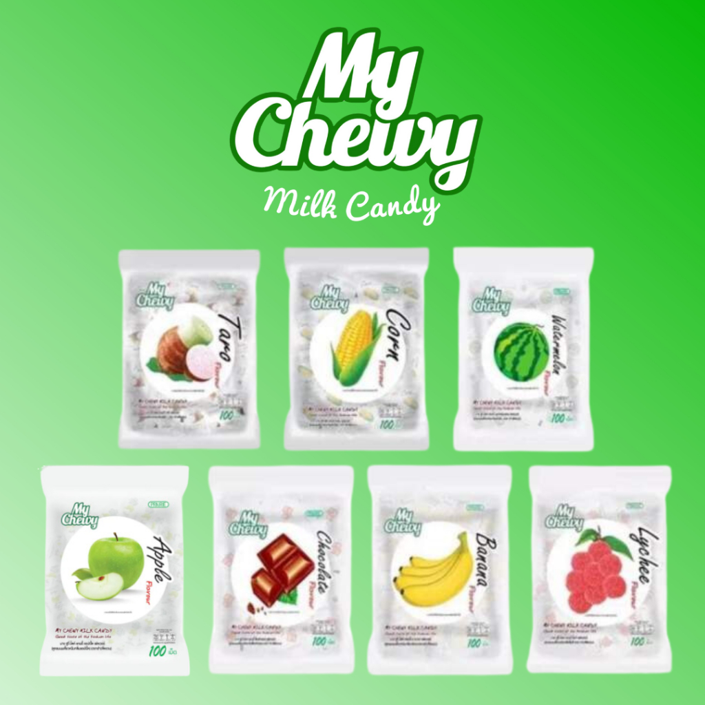 My Chewy Milk Candy from - 100 Pieces per Pack | Shopee Singapore