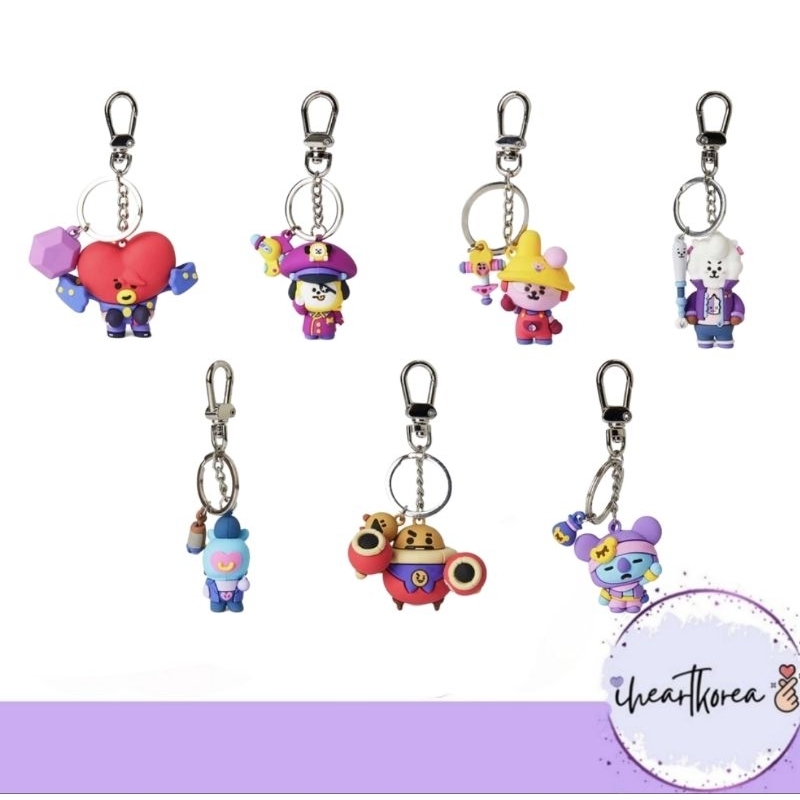 BT21 X Brawl Stars Figure Keyring | Shopee Singapore
