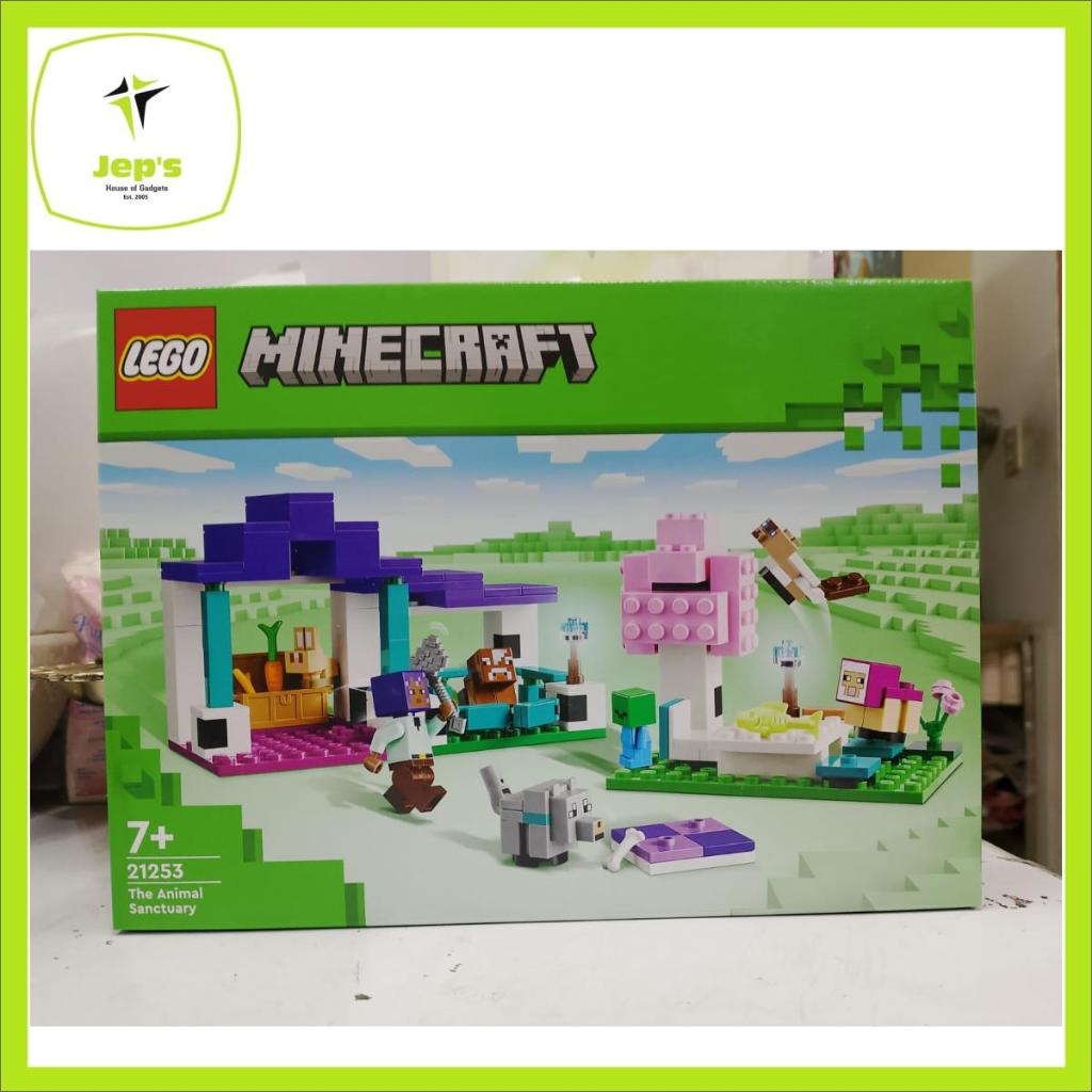 Lego Minecraft 21253 The Animal Sanctuary (2023) | Shopee Singapore