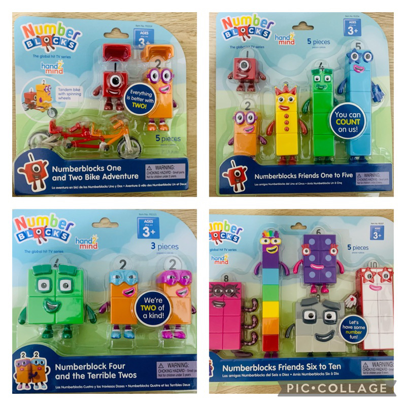 hand2mind Brand Numberblocks Figures Math Toys from the US | Shopee ...