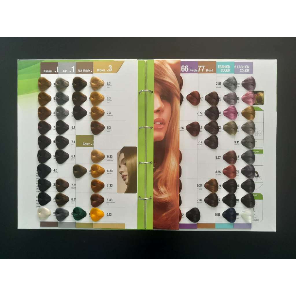 BREMOD Hair Color Chart Updated and Complete Colors | Shopee Singapore