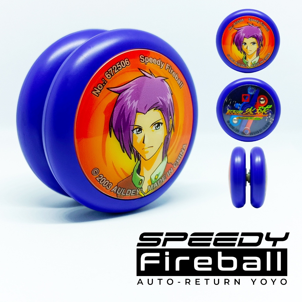 SPEEDY FIREBALL AUTO-RETURN YOYO (Auldey) | Shopee Singapore