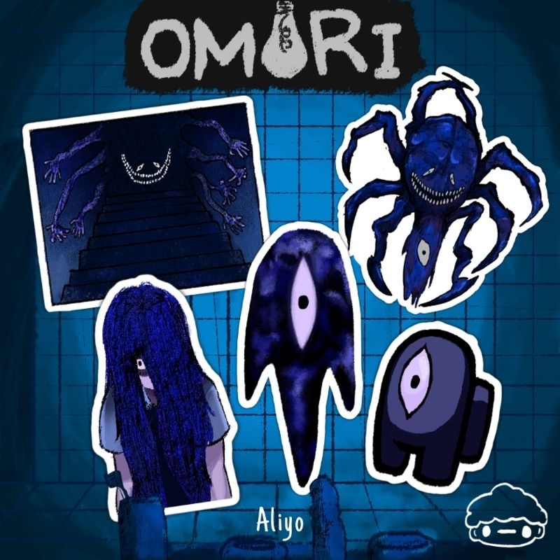 OMORI Fanmade stickers || Aliyo stickers | Shopee Singapore