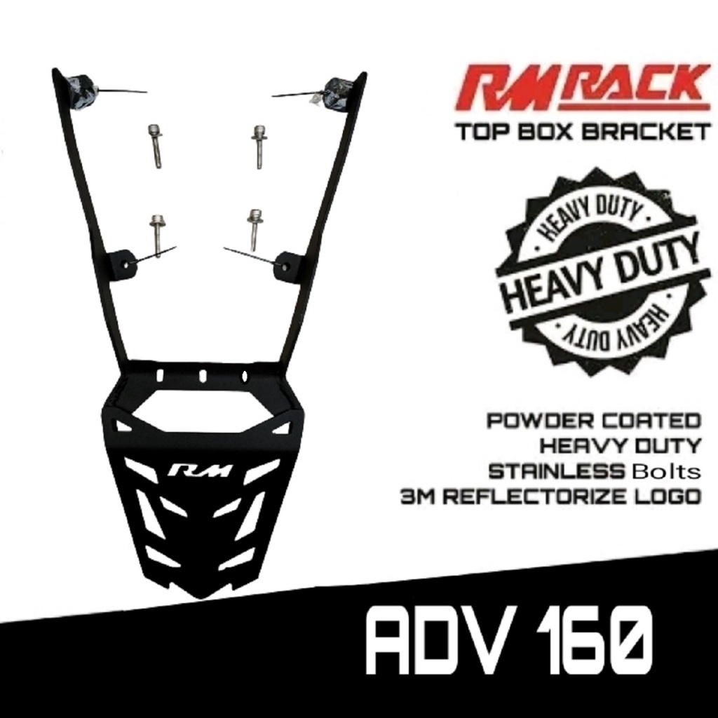 Rm Rack Adv160 Stay Grab Super Heavy-duty Lifetime Warranty | Shopee ...