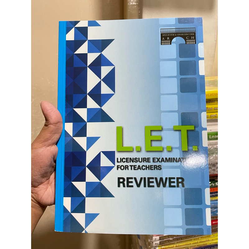LET REVIEWER (Licensure Examination for Teachers) | Shopee Singapore