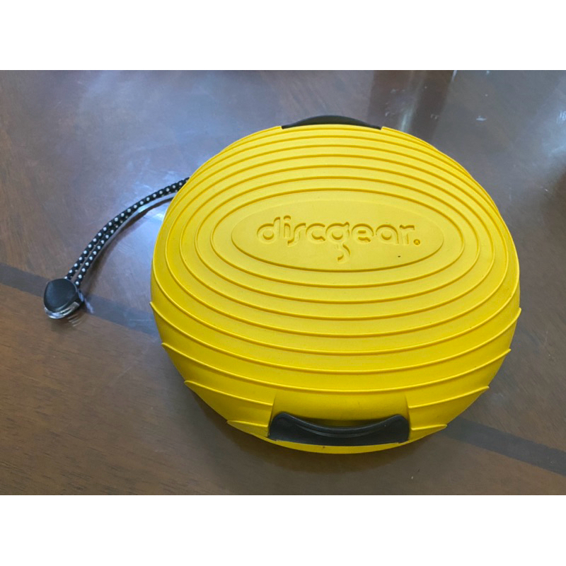 DiscGear Yellow Sport Black 20 Disc dvd cd ROM Travel Storage Container ...