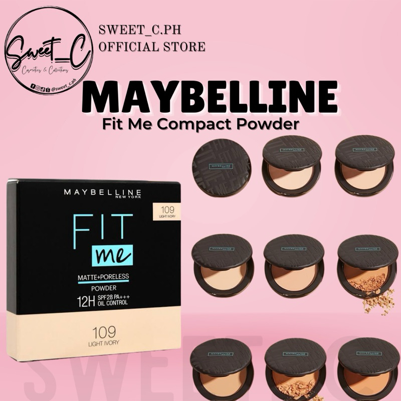 Fit Me Matte Poreless Compact Powder (NEW) | Shopee Singapore