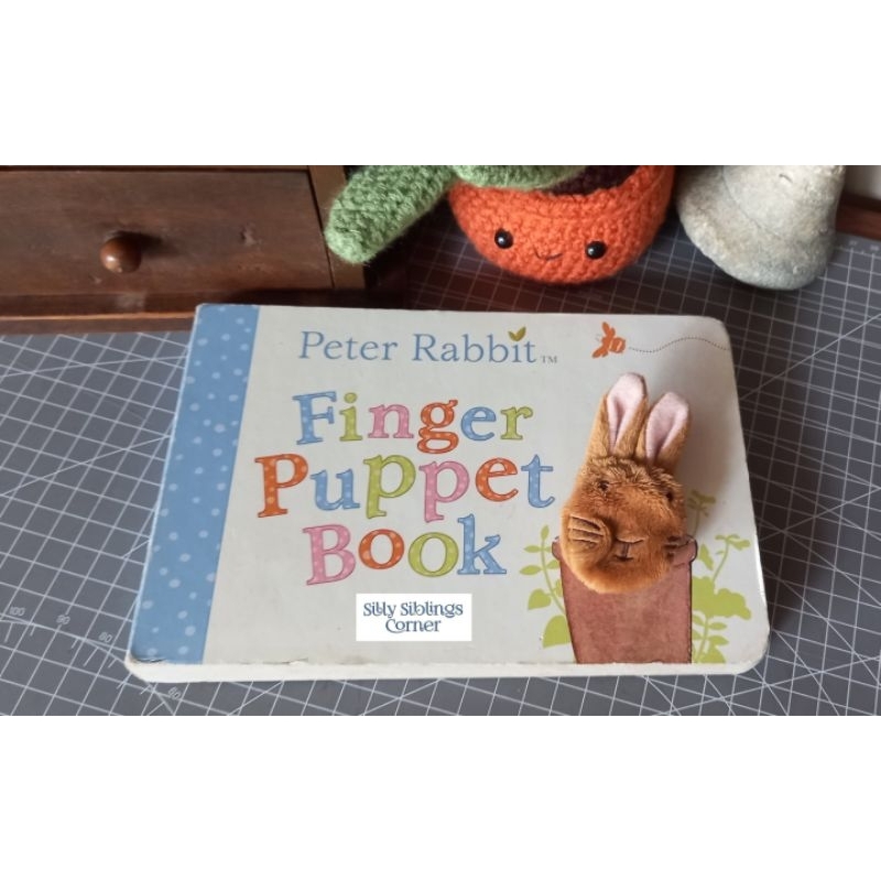 Peter Rabbit Finger Puppet Storybook | Shopee Singapore