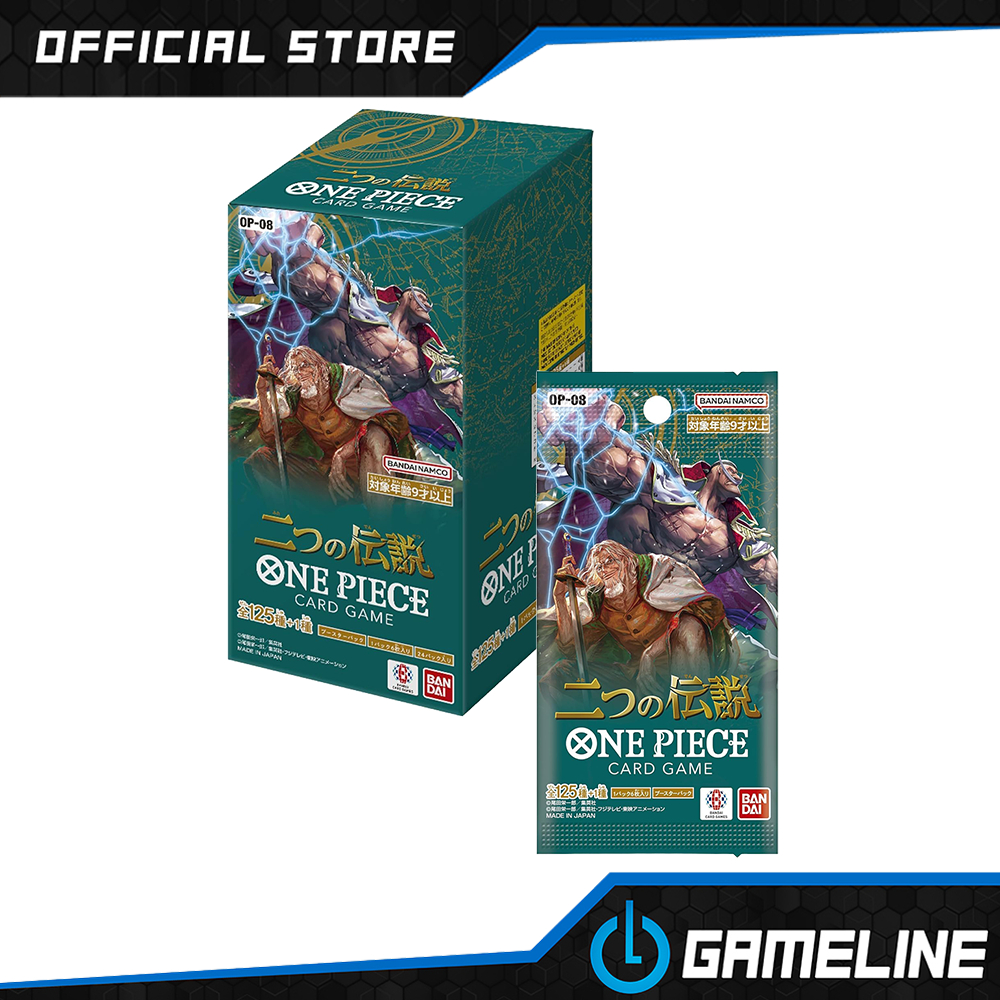One Piece TCG Booster Box - Two Legends [OP-08] (24 Packs) | Shopee ...