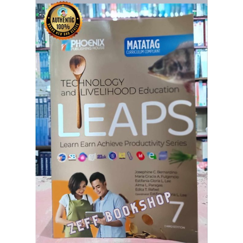 Technology and Livelihood Education LEAPS 3rd Edition Grade 7 2024 Matatag by Phoenix | Shopee ...