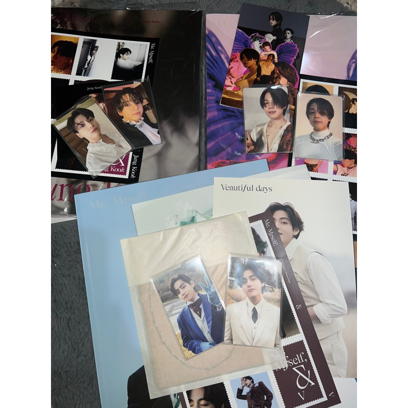Unsealed BTS photofolio with complete inclusions Jimin Jungkook ...