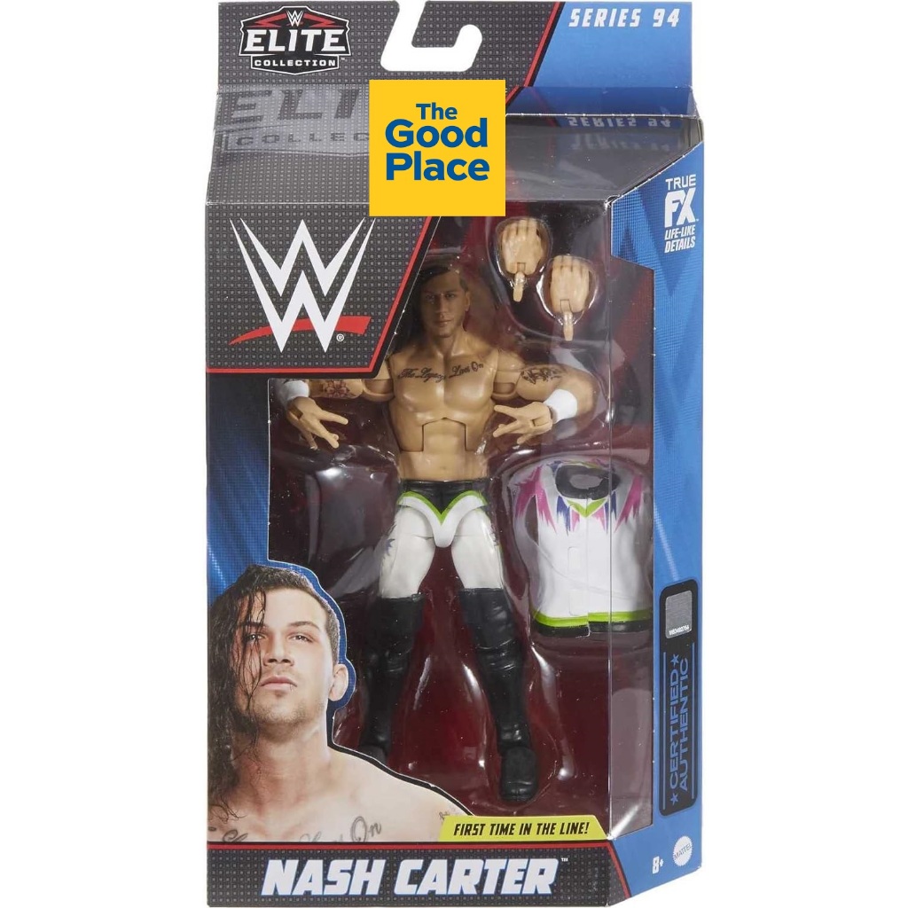 MATTEL WWE Elite Collection Series 94 Nash Carter Figure With ...