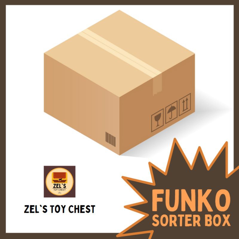 Funko Pop Sorter Box (with Bubble wrap) Funko in Free Protector ...