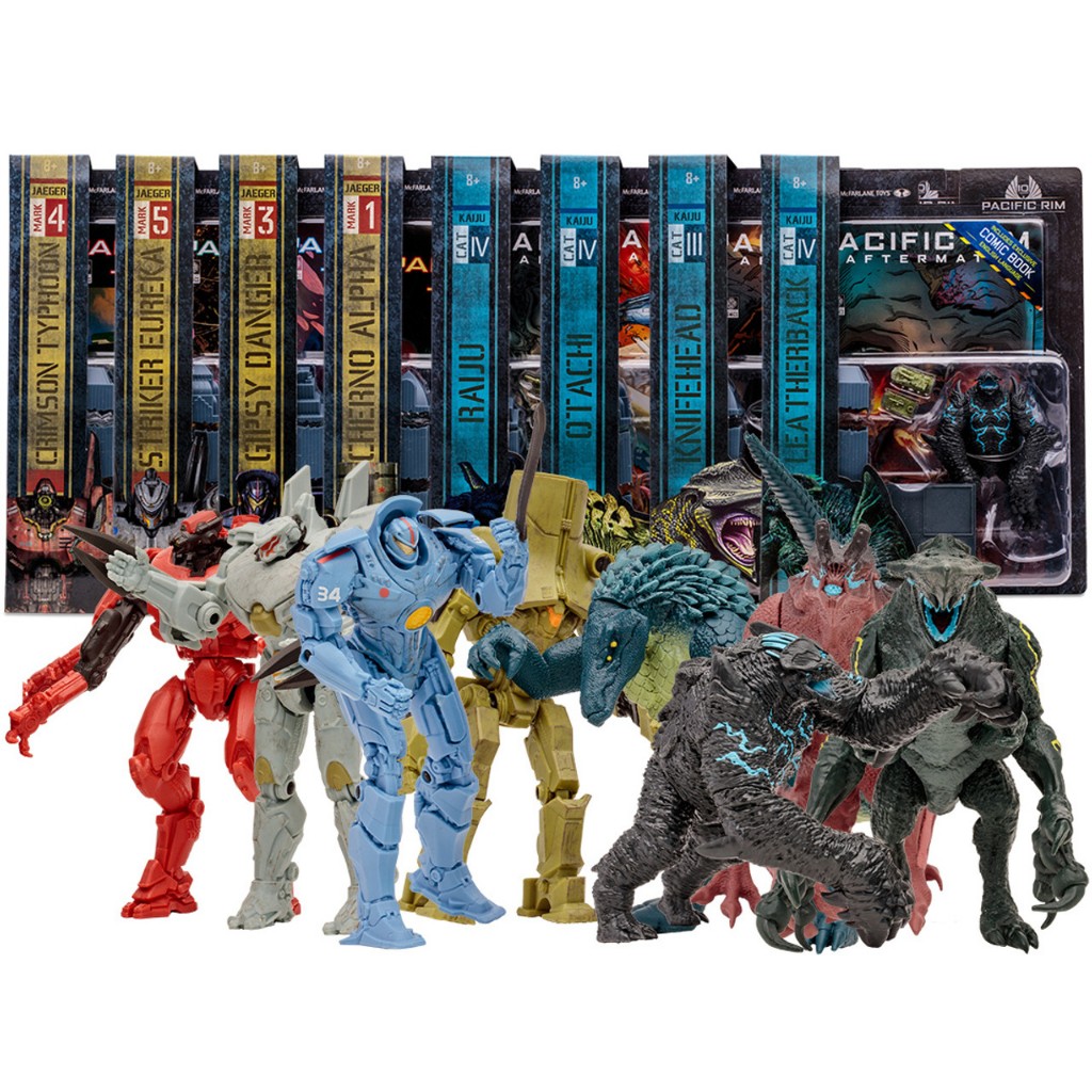 Pacific Rim 4" Scale Figure McFarlane Toys Jaeger Kaiju | Shopee Singapore