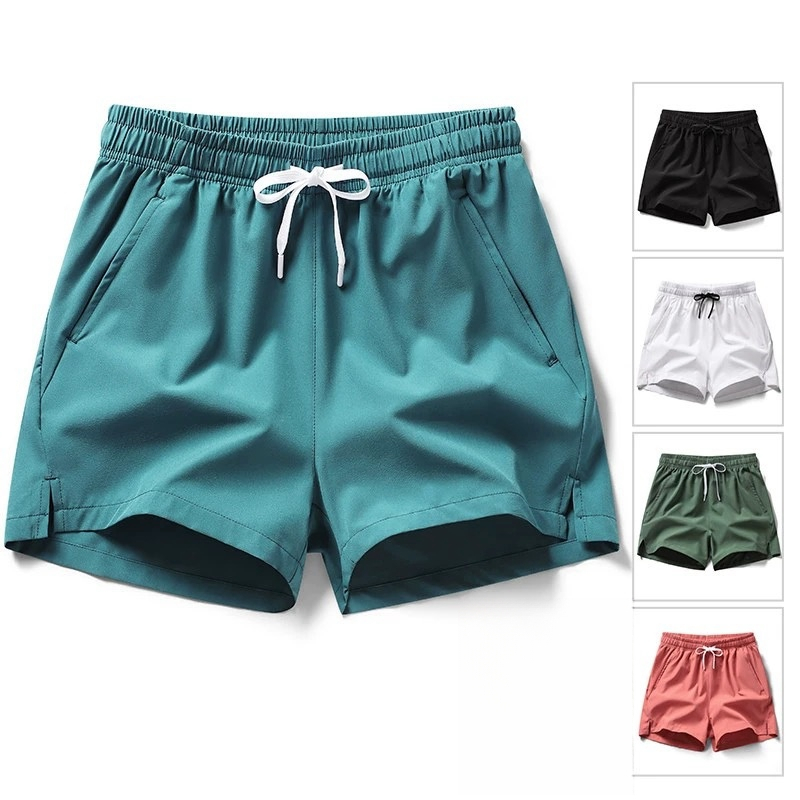 260 Taslan Sports Running Shorts With zipper Unisex Summer Beach Shorts ...