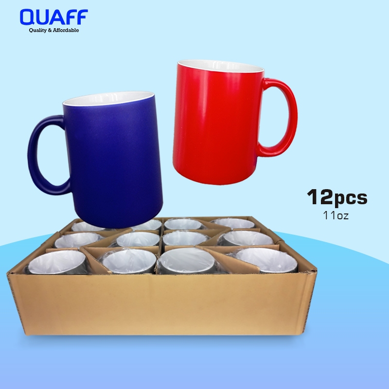 QUAFF Magic Mug Blue Glossy I Matte (12pcs) | Shopee Singapore