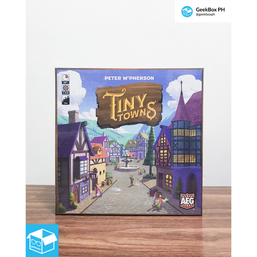 Tiny Towns Strategy Boardgame | Shopee Singapore
