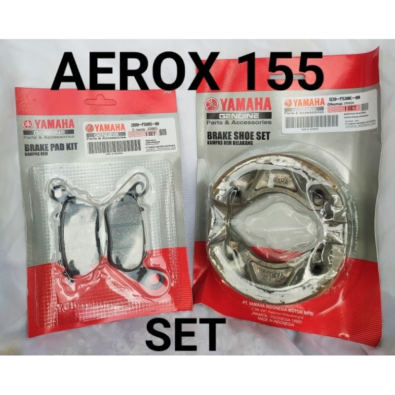 AEROX 155 YAMAHA BRAKE (PAD/SHOE/SPRING) SET V1/V2 | Shopee Singapore