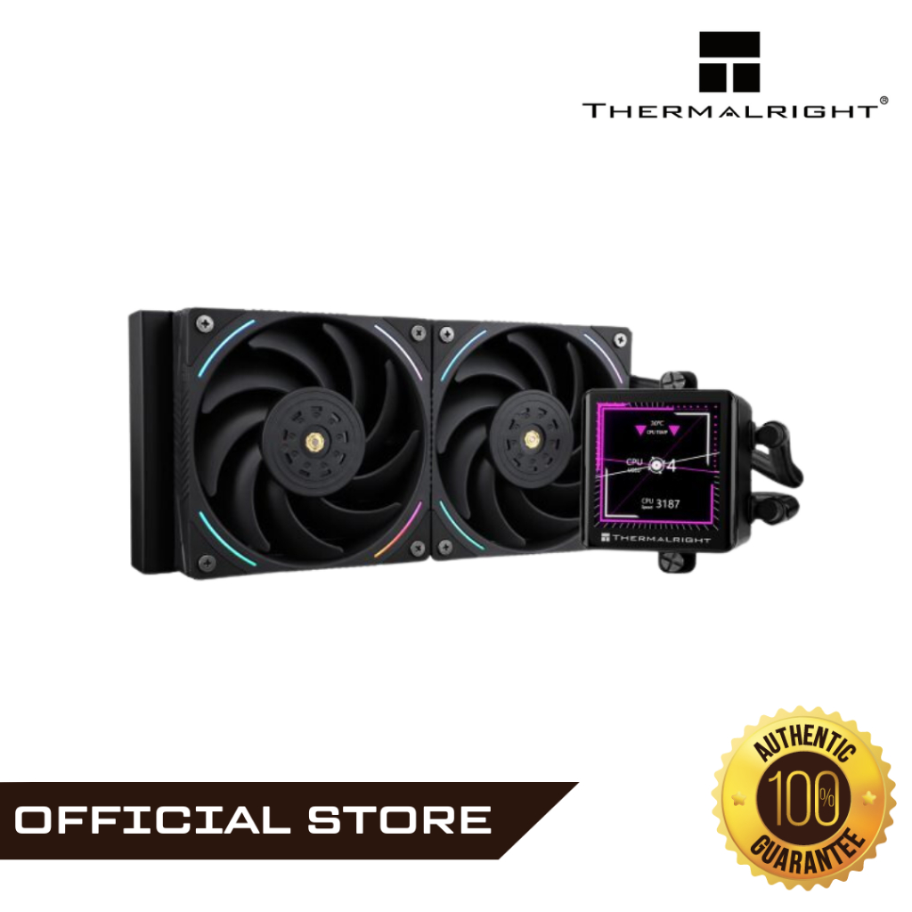 Thermalright Frozen Vision 240 ARGB Black TL-K12 CPU Liquid Cooler ...