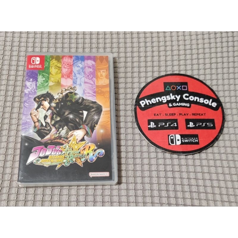 Jojo's bizarre adventure all star battle r (nintendo switch game) [physical game] | Shopee Singapore