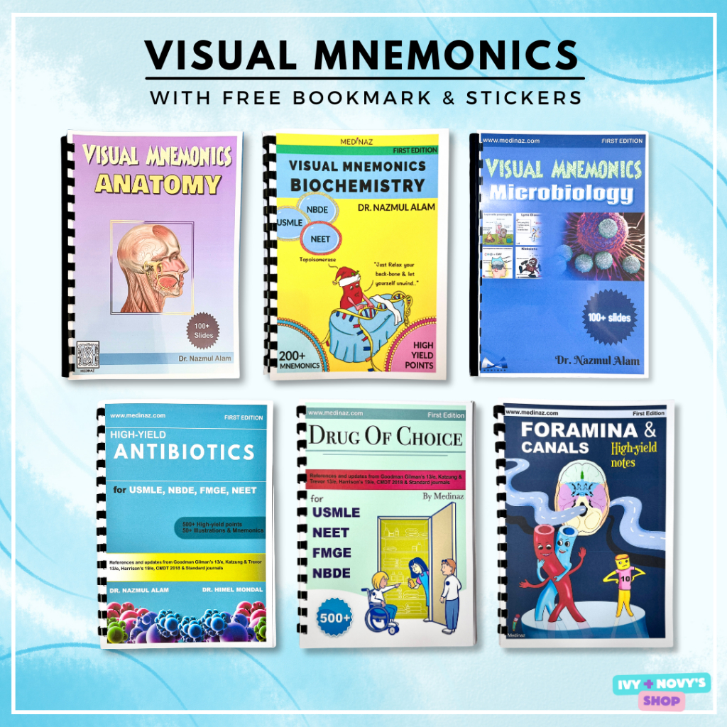 Visual Mnemonics (Reprint): Anatomy, Microbiology, Biochem ...