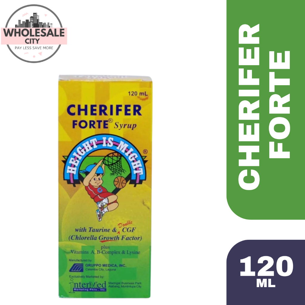 CHERIFER Forte Syrup multivitamins for kids | Shopee Singapore