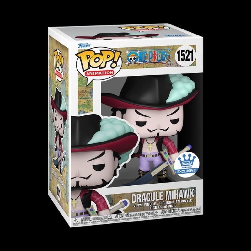 Funko Pop! Animation : One Piece - Dracule Mihawk (Funko Shop Exclusive ...