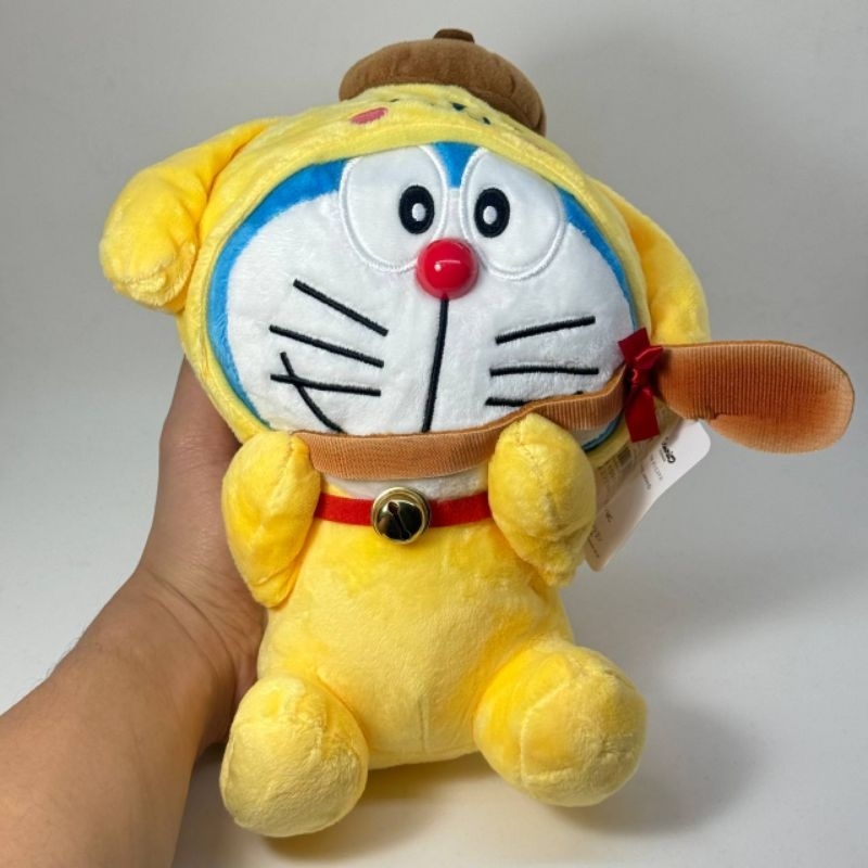 Doraemon x Pompompurin Cute Sanrio Stuffed Toy Plushie | Shopee Singapore