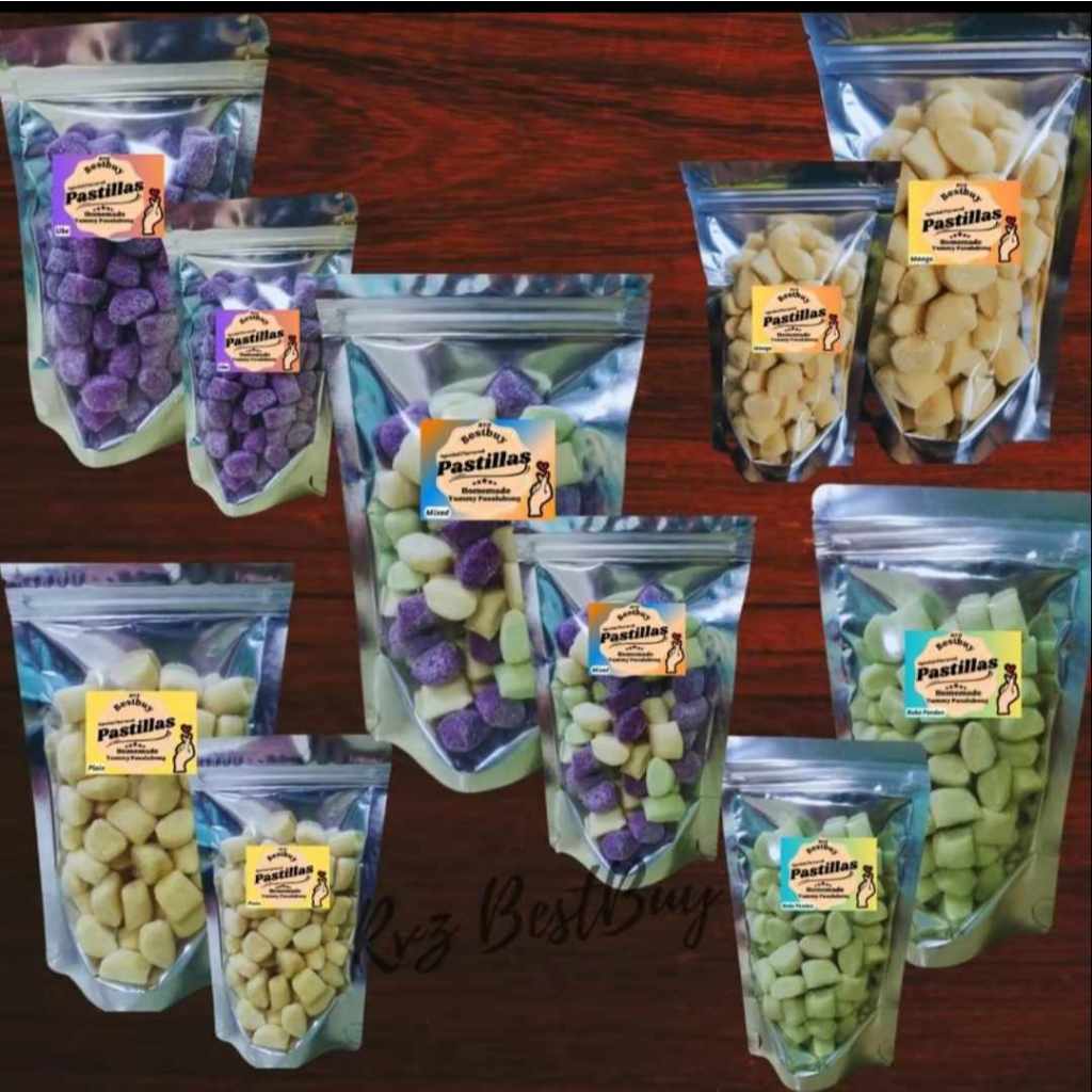 (100g) PURE Branded MILK Flavored PASTILLAS Chewy Candy | Shopee Singapore