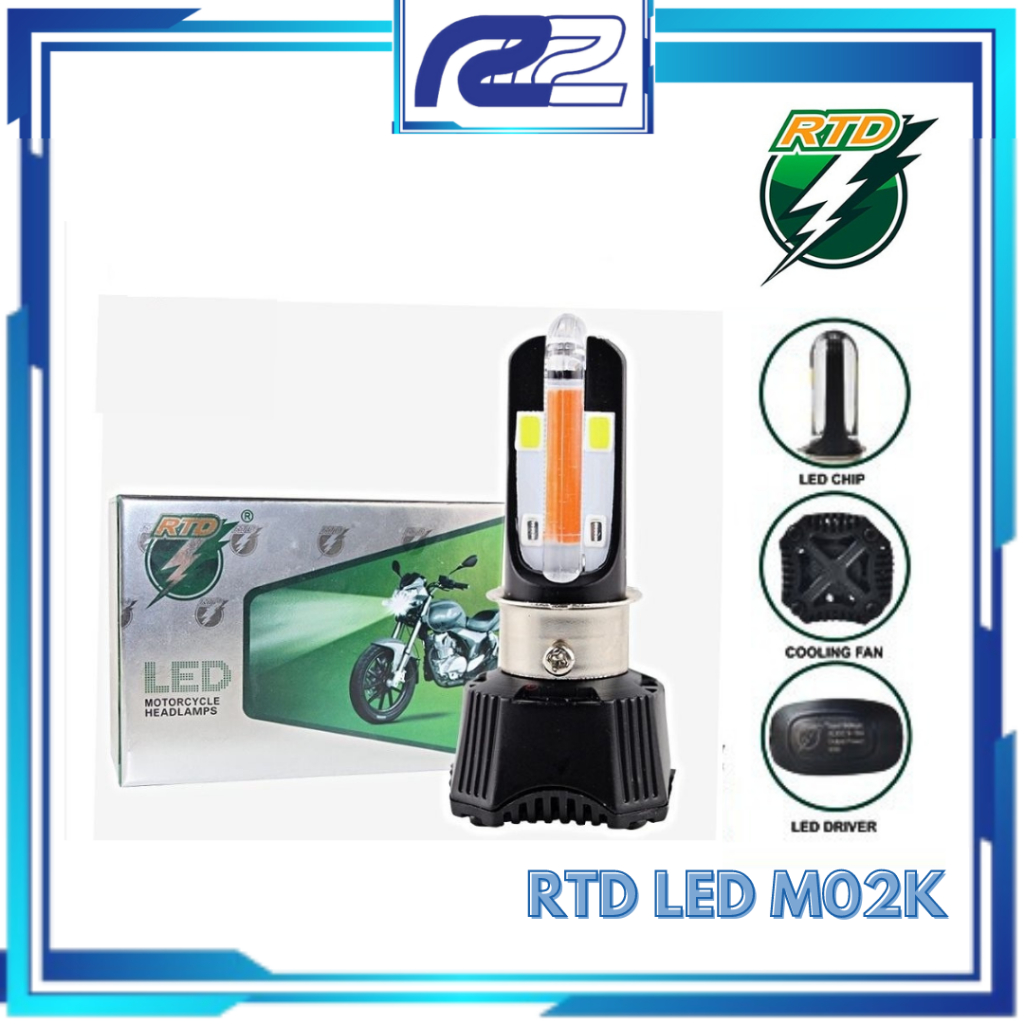 RTD RAYTON LED HEADLIGHT M02K WITH FAN ( BLUE ) | RTD PHILIPPINES ...