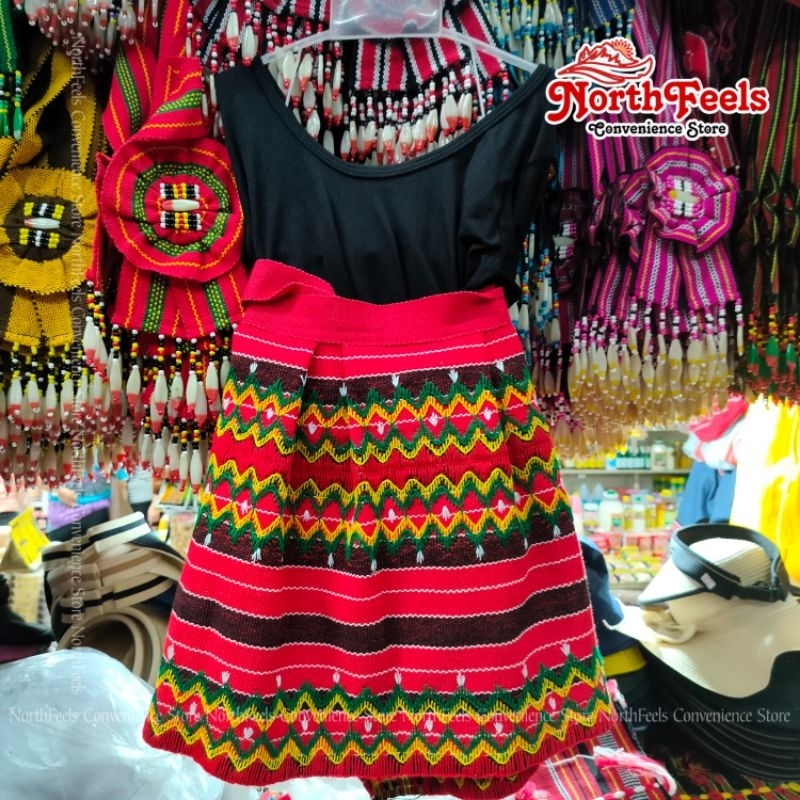 Skirt Kids Igorot Ethnic Attire - Girl Kalinga Costume | Inabel ...
