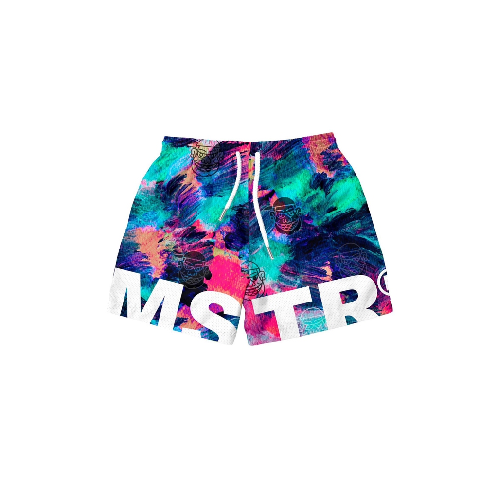 MSTR CO. - STAMP COLLECTION "S3" Mesh Short (Violet) | Shopee Singapore