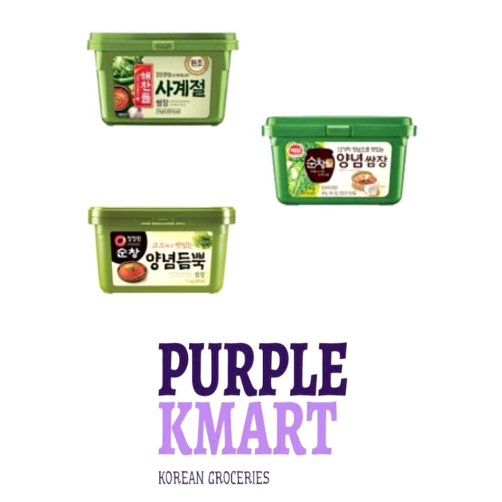 SSAMJANG 1KG KOREAN DIPPING SAUCE : CJ / SAJO / DAESANG | Shopee Singapore