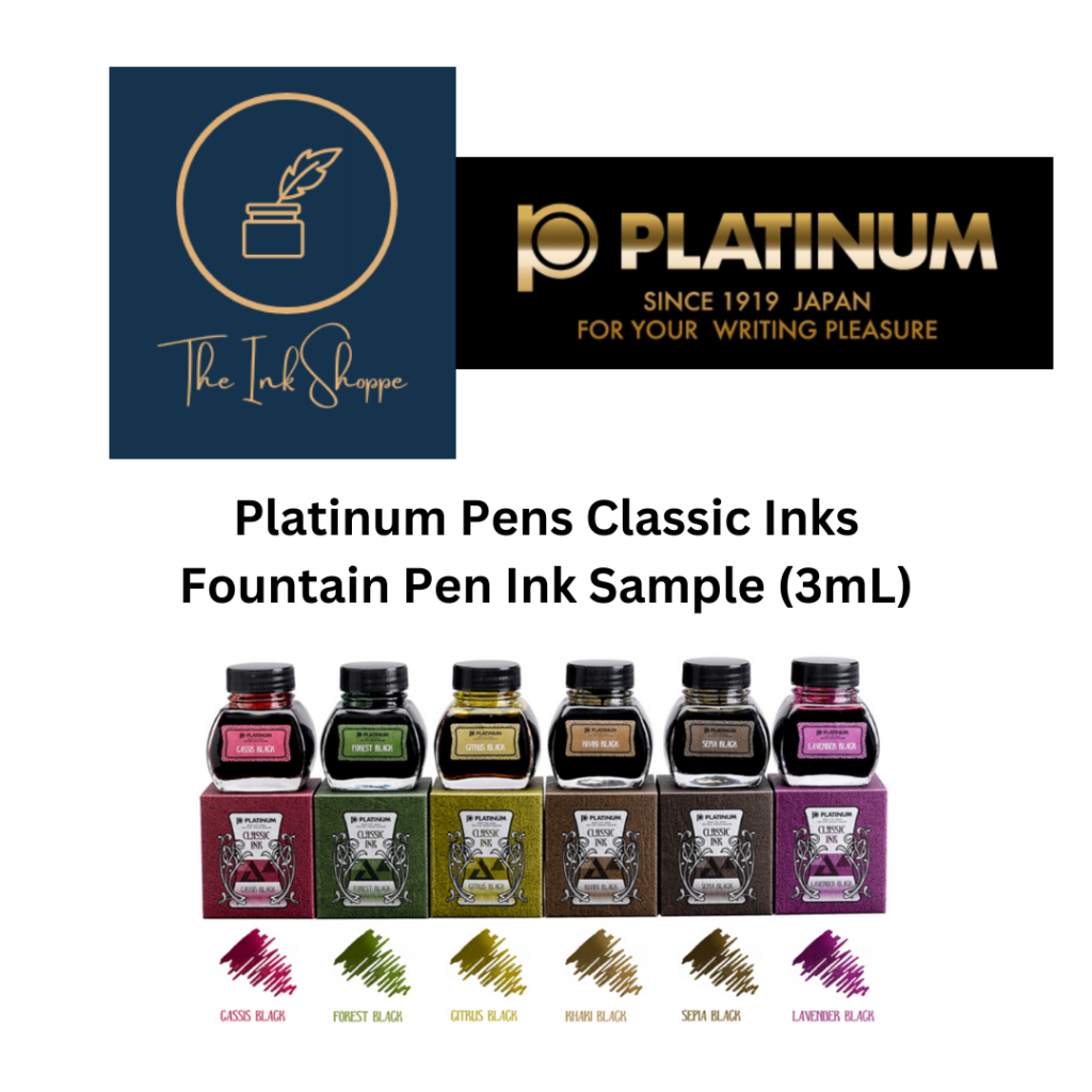 Platinum Pens Classic Fountain Pen Ink Sample (3mL) | Shopee Singapore