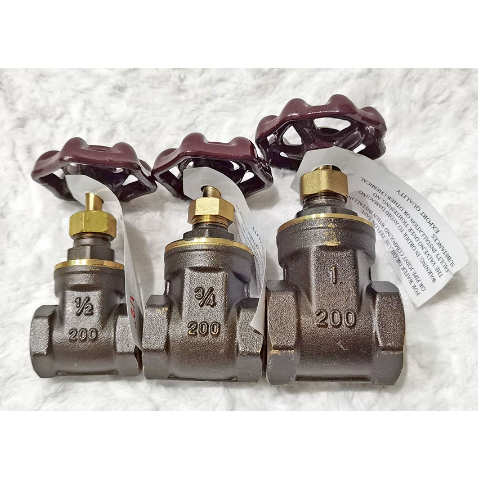 HEAVY DUTY VALIANT Gate Sluice Valve GI Water Plumbing Meter Brass ...