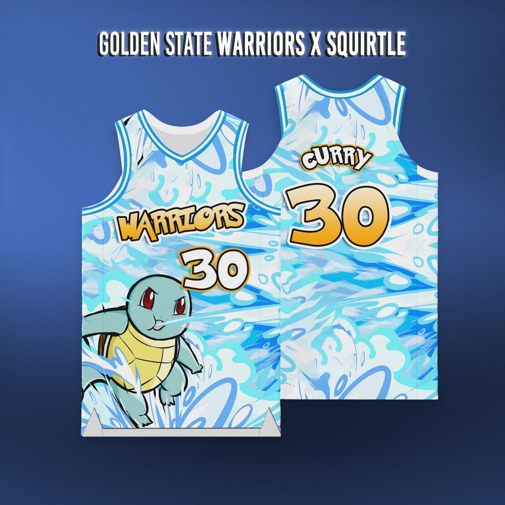 2023! GOLDEN STATE WARRIORS GSW x SQUIRTLE POKEMON | EMPHIRE EDITION ...