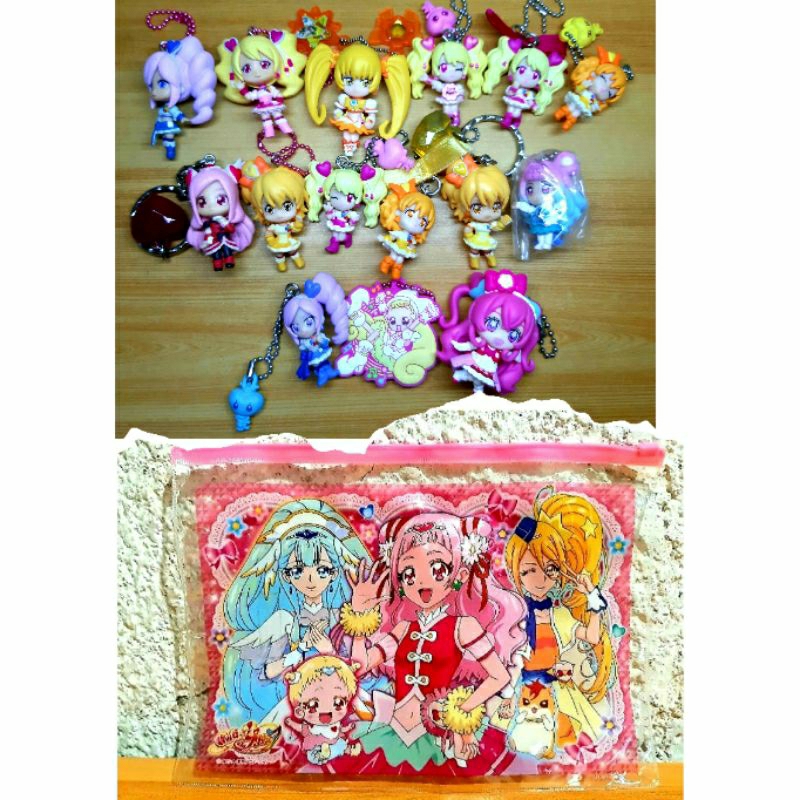 Precure Pretty Cure mini figure keychain / charms | Shopee Singapore