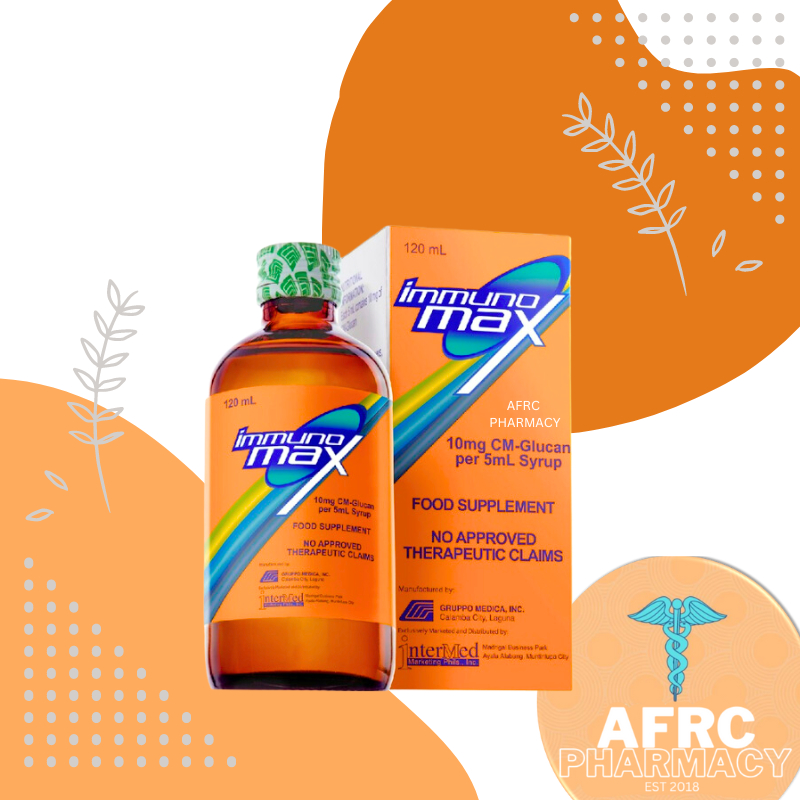 Immunomax Syrup Multivitamins Liquid 60 mL 120 mL (AUTHENTIC) | Shopee ...
