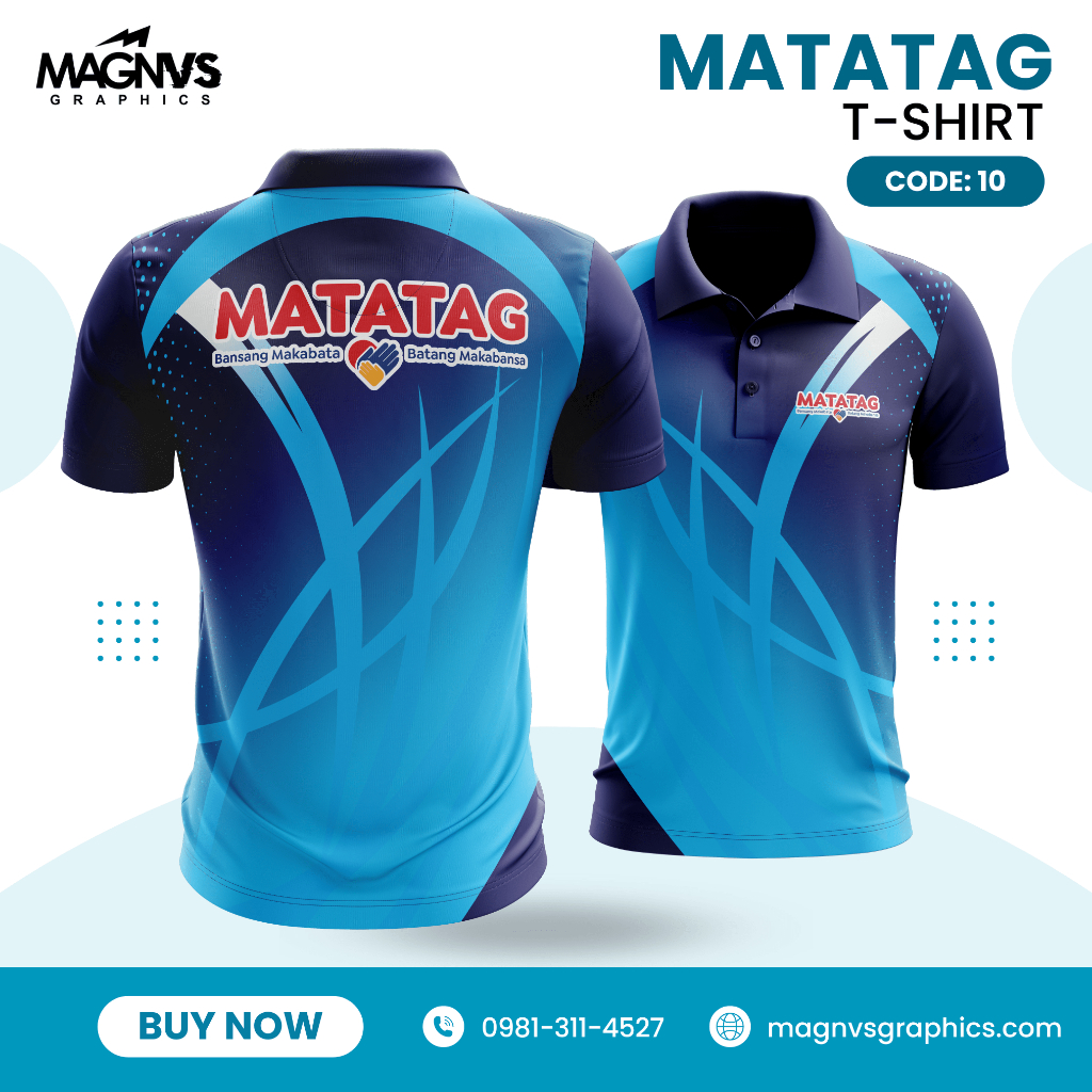 DepEd Matatag Sublimation Uniform Design 10-15 | Shopee Singapore