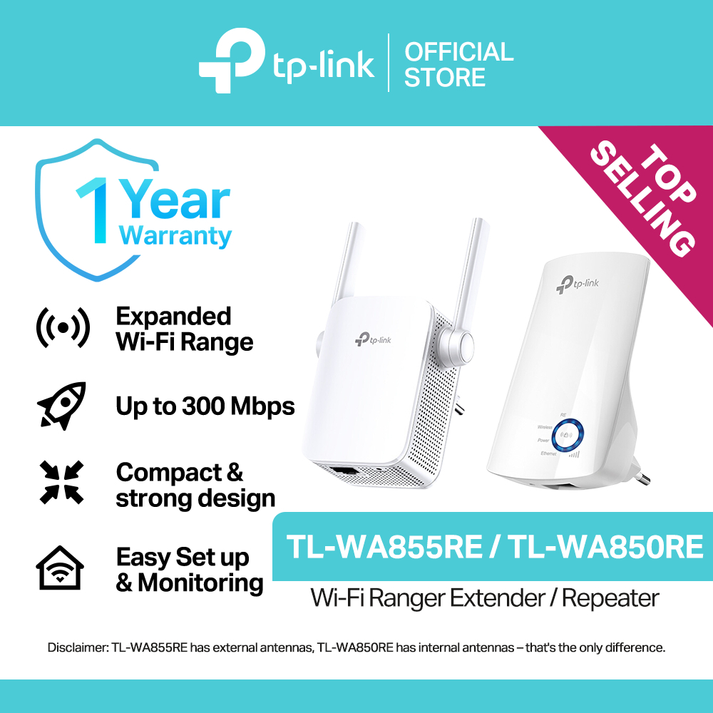 TP-Link | TL-WA855RE | TL-WA850RE | 300Mbps | wifi repeater extender ...
