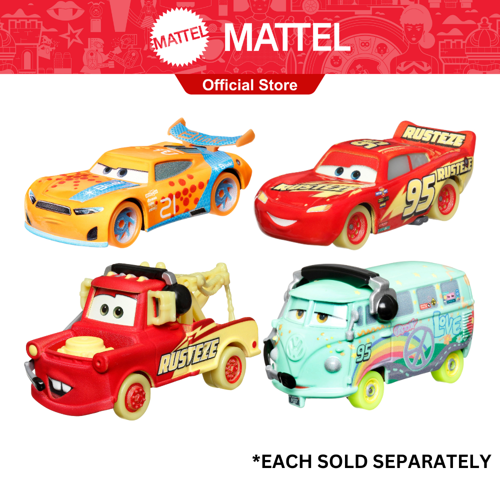 Mattel Disney Pixar Cars 3 Glow Racers Diecast Single Pack (956K) Glow ...