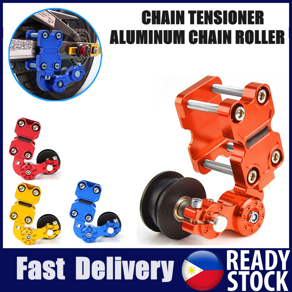 Chain Tensioner Aluminum Chain Roller For Universal Motorcycle | Shopee ...