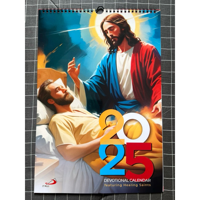 DEVOTIONAL CALENDAR 2025 (11 x 16 inches) | Shopee Singapore
