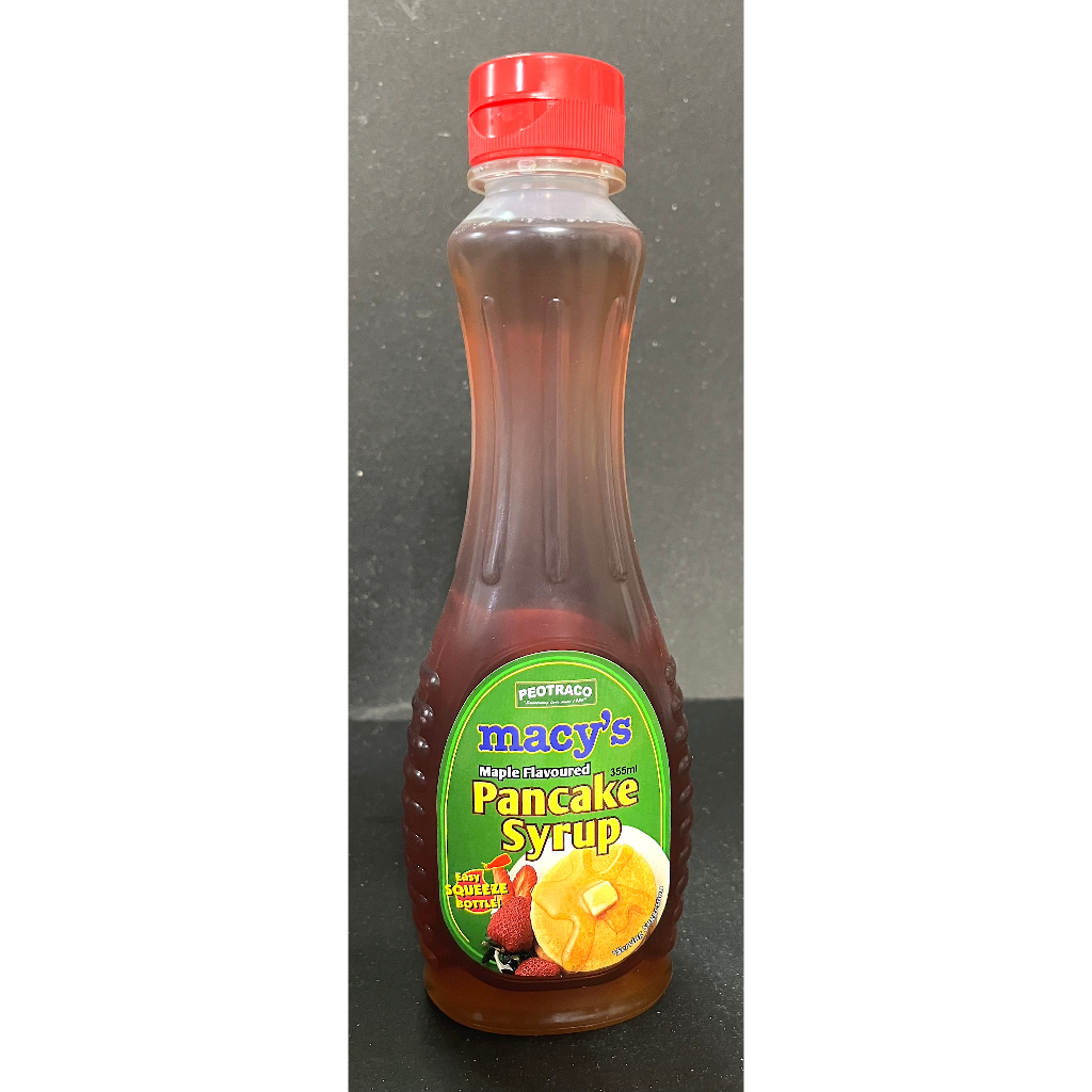 355ML Peotraco Macy's Maple-Flavored Pancake Syrup in easy squeeze ...