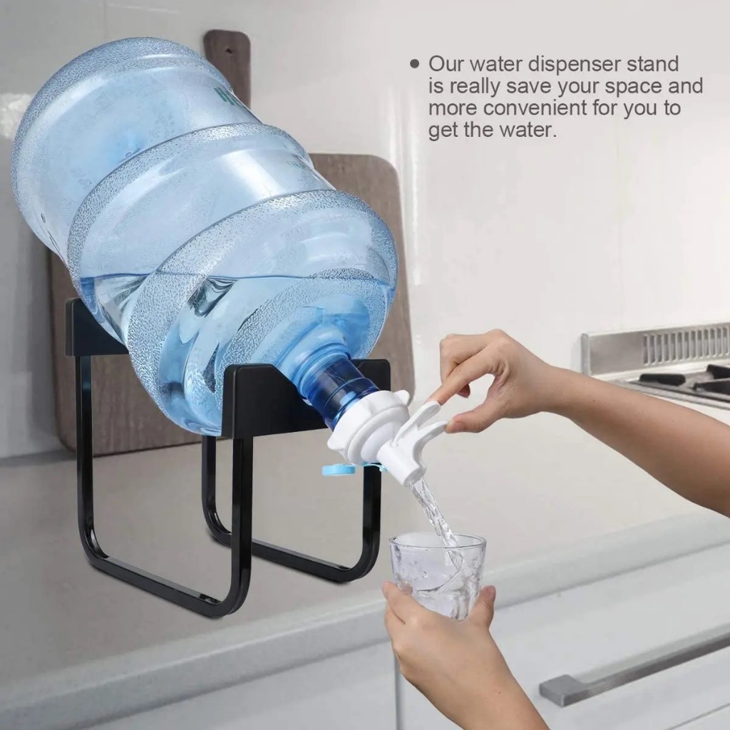 Water Holder Rack Water Cooler Jug Rack 5 Gallon Water Bottle Holder ...