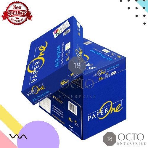 Paperone All Purpose Copy Paper 80gsm 5 Reams or 1 box (Short, A4, Long ...