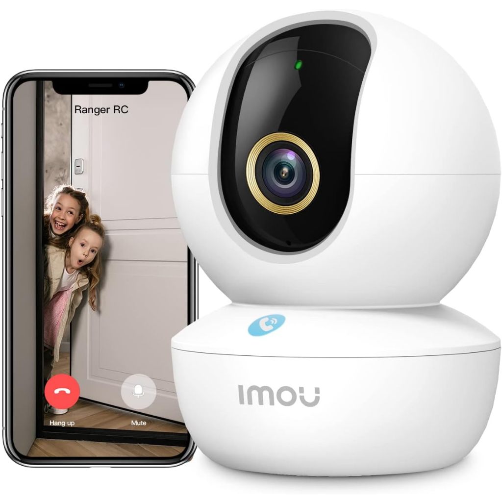 IMOU Ranger RC 5MP 3K Super HD Pan/Tilt 360 AI Wi-Fi Security CCTV IP 2 ...