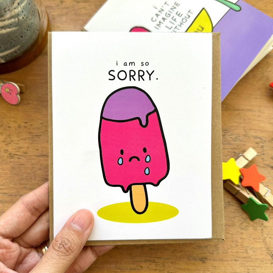 I am so sorry - Heartfelt Sorry Card - Apology Sympathy Grief ...